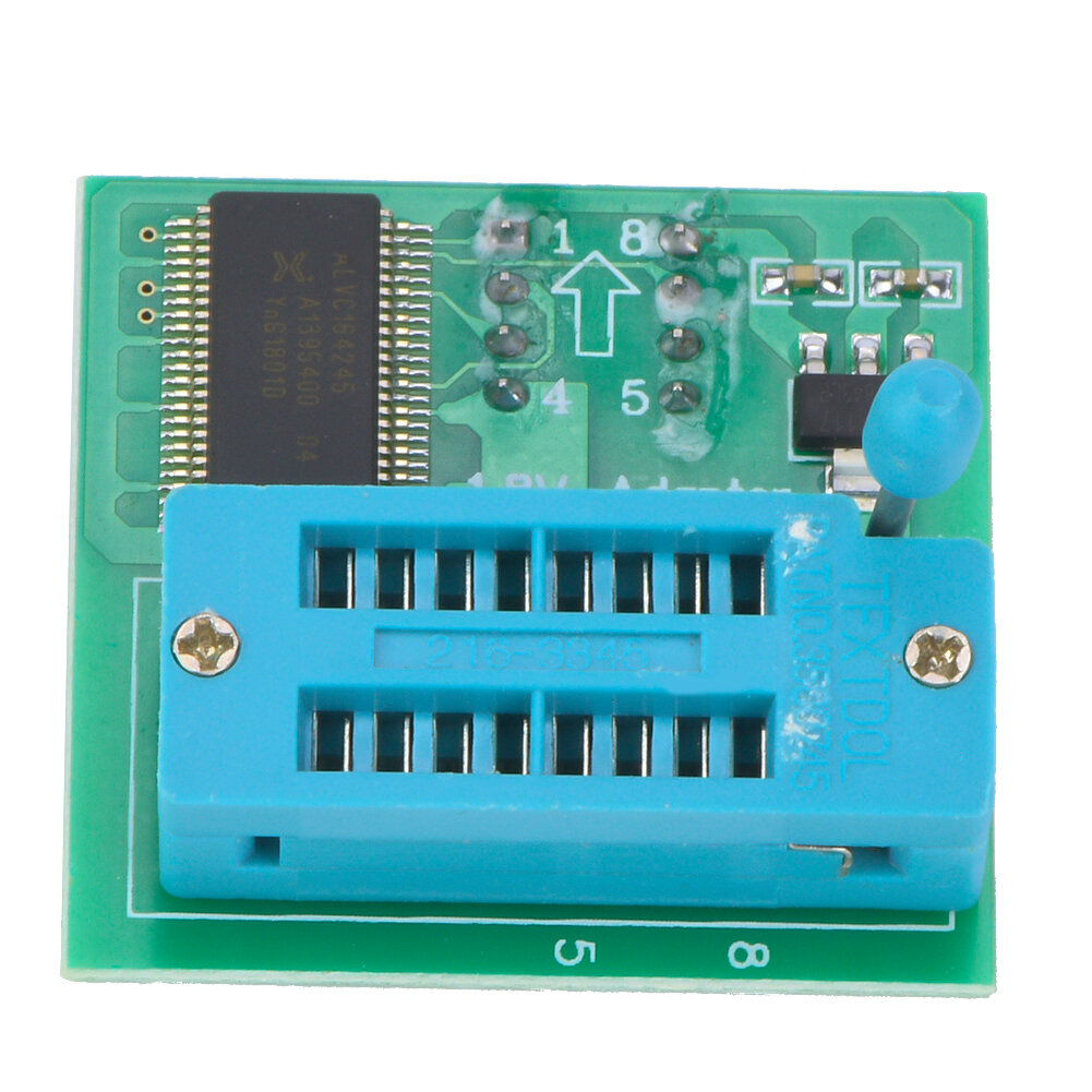 Адаптер SOP8-DIP8 для SPI Flash. Программатор W25 MX25 для микросхем. — фото 1