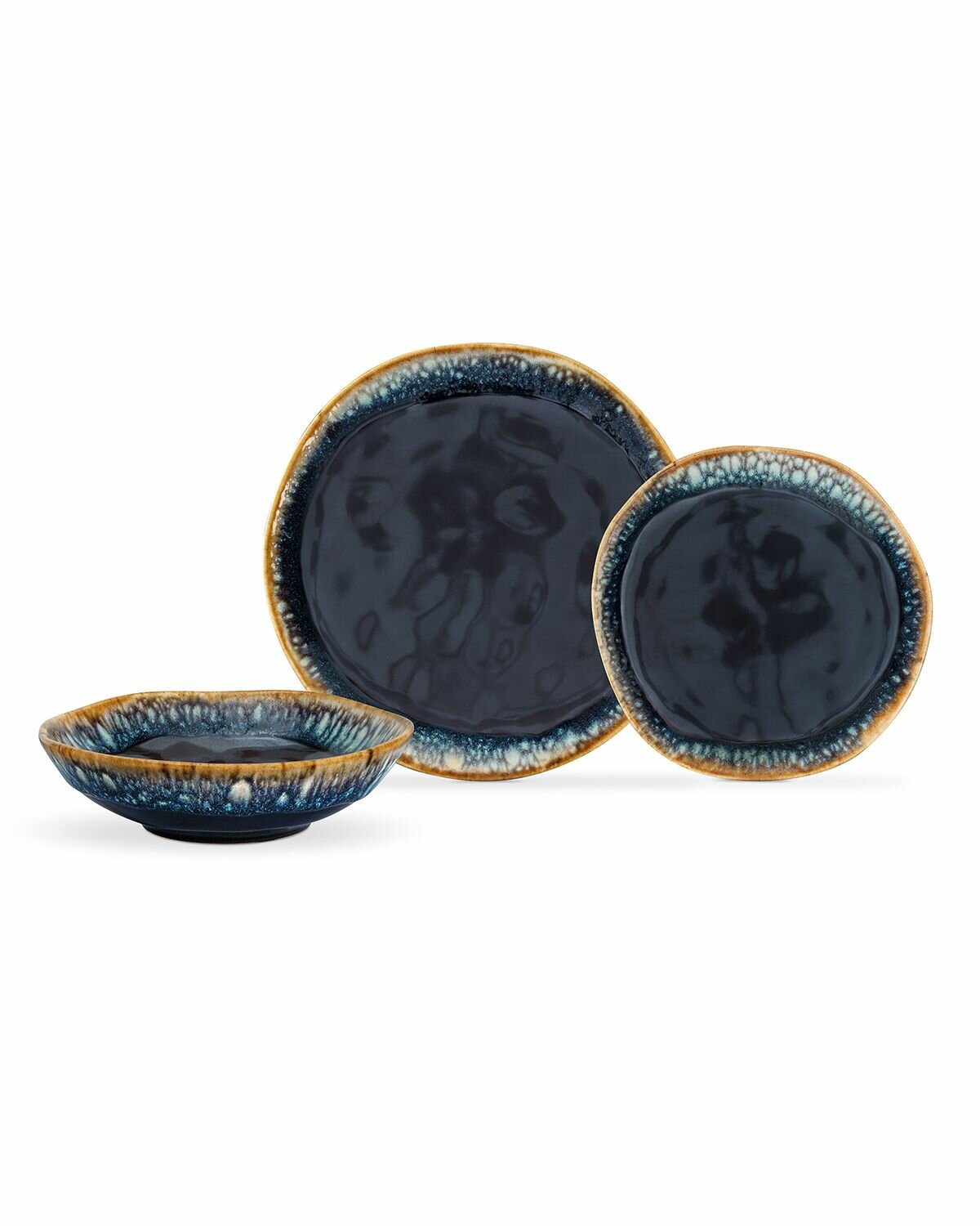 Набор посуды столовой на 6 персон, 18 предметов. Состав:100%Керамика. Размер:20-20-25CM. Цвет: Коричневый/BELFORD