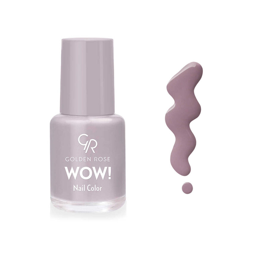 Лак для ногтей Golden Rose "WOW! Nail Color", глянцевый, сиреневый
