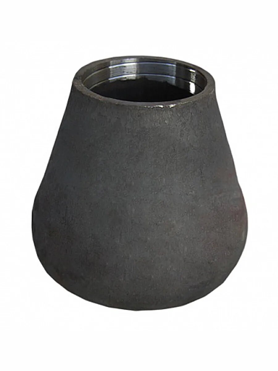 Переходник стальной концентрический, бесшовный, приварной, для сварки Ду 057х38