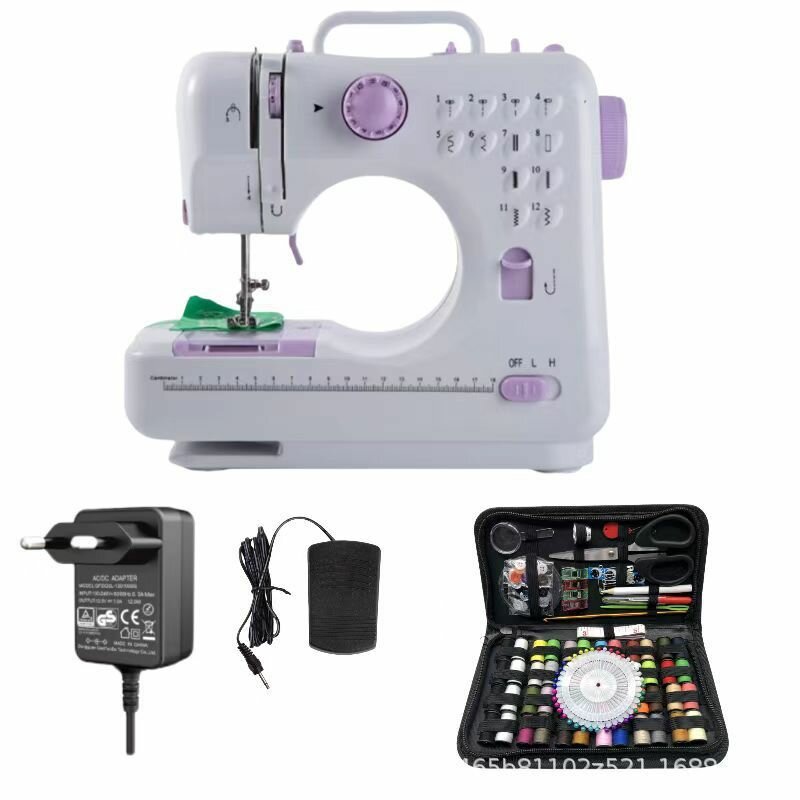 Многофункциональная электрическая швейная машина с ножным управлением