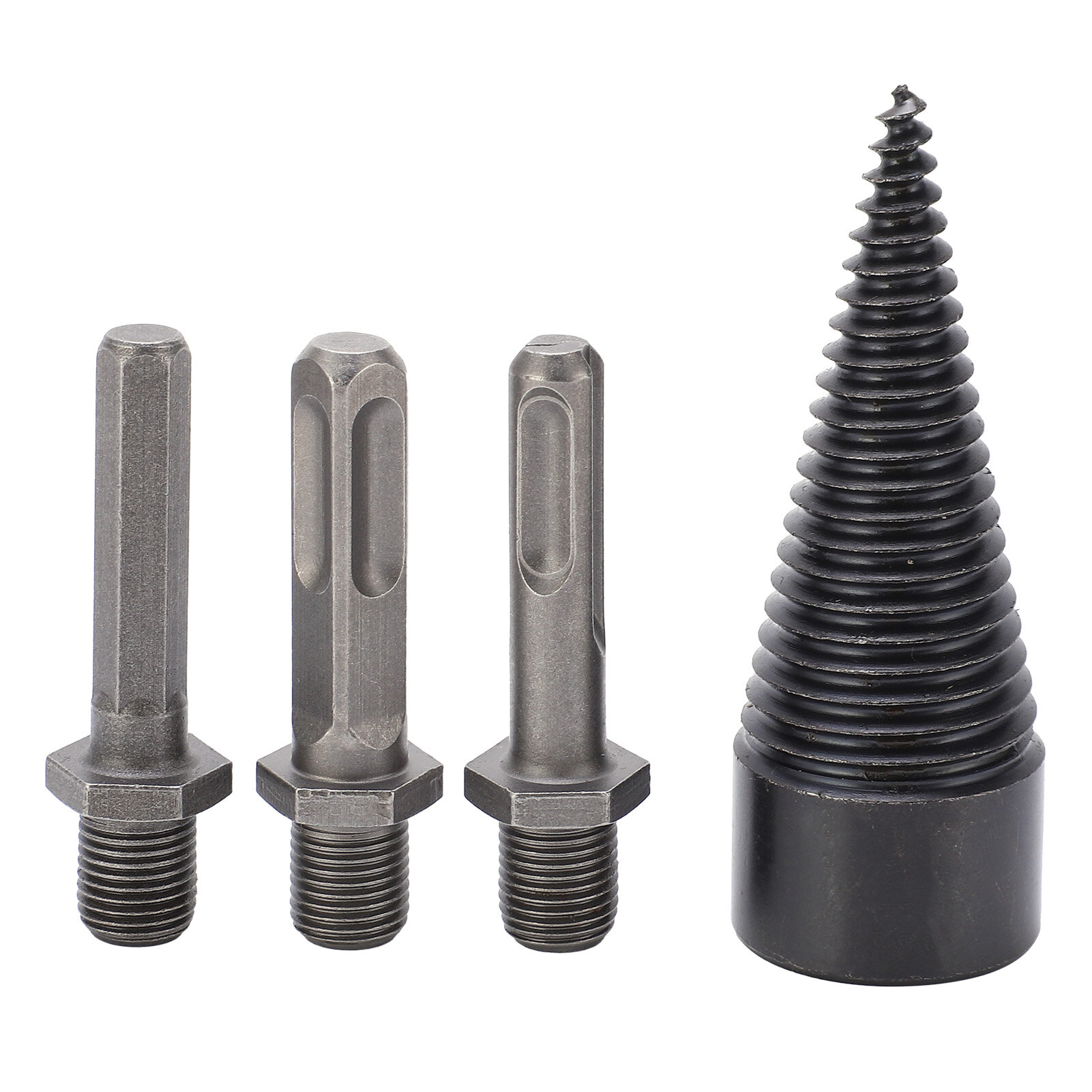 Сверло по дереву 32 мм, пробойник, отвертка, саморез с 3-мя хвостовиками, быстрорежущая сталь, для электрического молотка