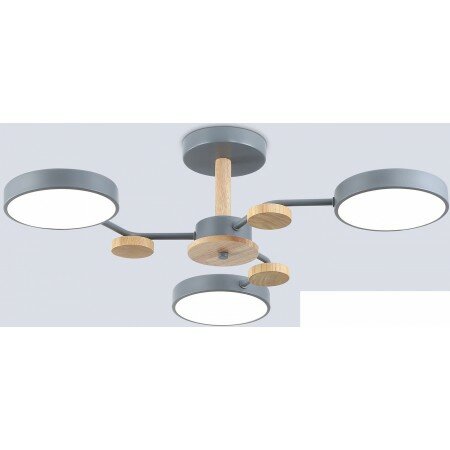 Hotpoint FL4856/3 GR/WD (серый/дерево)