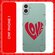 Чехол на CMF Phone 1 / CMF Фон 1 с принтом "Love heart 2 - 14 февраля", прозрачн...
