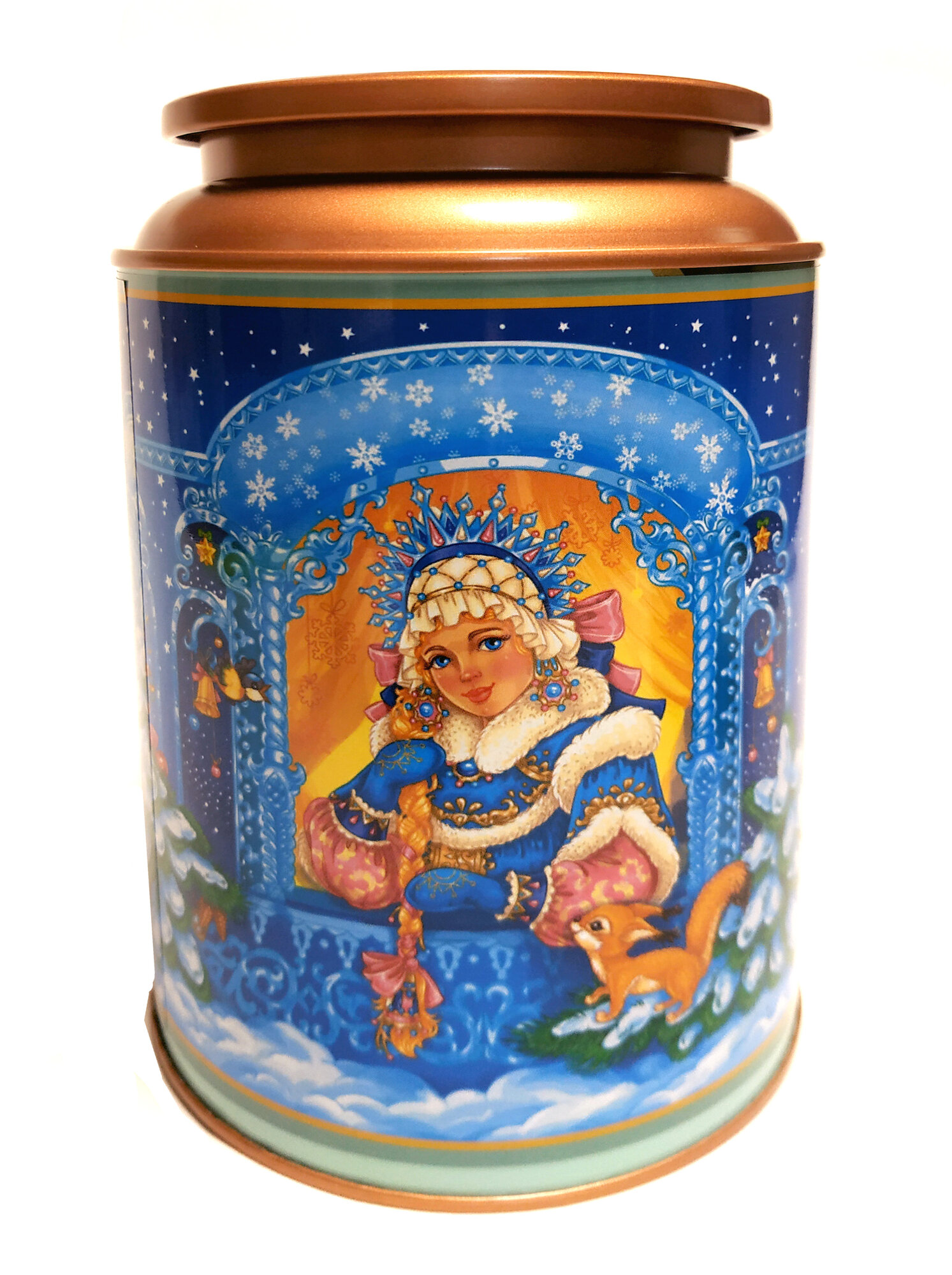 Новогодняя "Снегурочка" Чёрный китайский Юннаньский чай 75г т. м. ЧюХуа