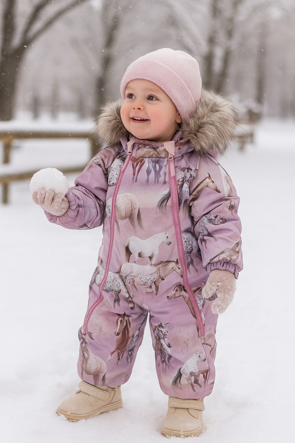 Комбинезон утеплённый