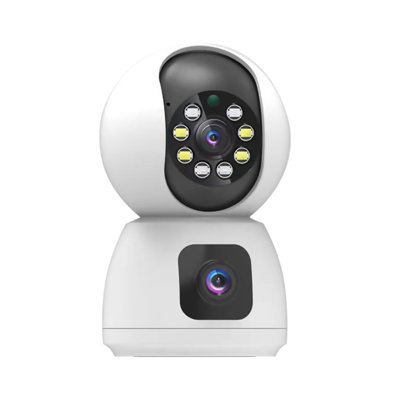 HD Home Wireless WiFi Camera Remote 1080P Monitor Outdoor Indoor Intercom Nursing Monitor, 1080P, 4mm, 360 horizontal, 90° vertical, 100° diagonal, 60° diagonal, -10 ~ 55 °C, < 90%, 128G, 182.7g, 11.5cm*7.3cm, 276g, 16.8cm*10.2cm*9cm, 1 Set
