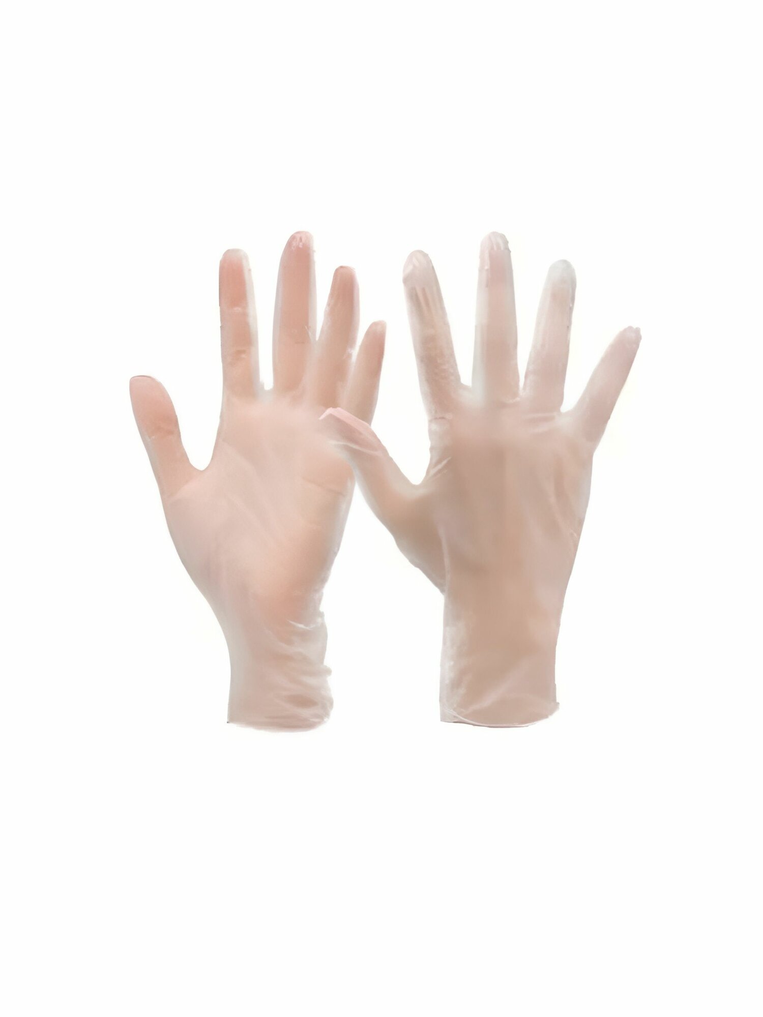 Перчатки виниловые неопудренные размер L. 100 шт.