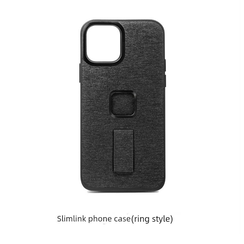 Peak Design Магнитный клип-чехол для iPhone 14 Plus, полная защита от ударов, стиль с кольцом, угольно-серый,