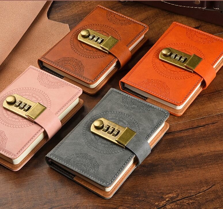 15x10cm Книга для записи паролей /A7 мини-блокнот/Ретро-счетная книга/Секретный блокнот