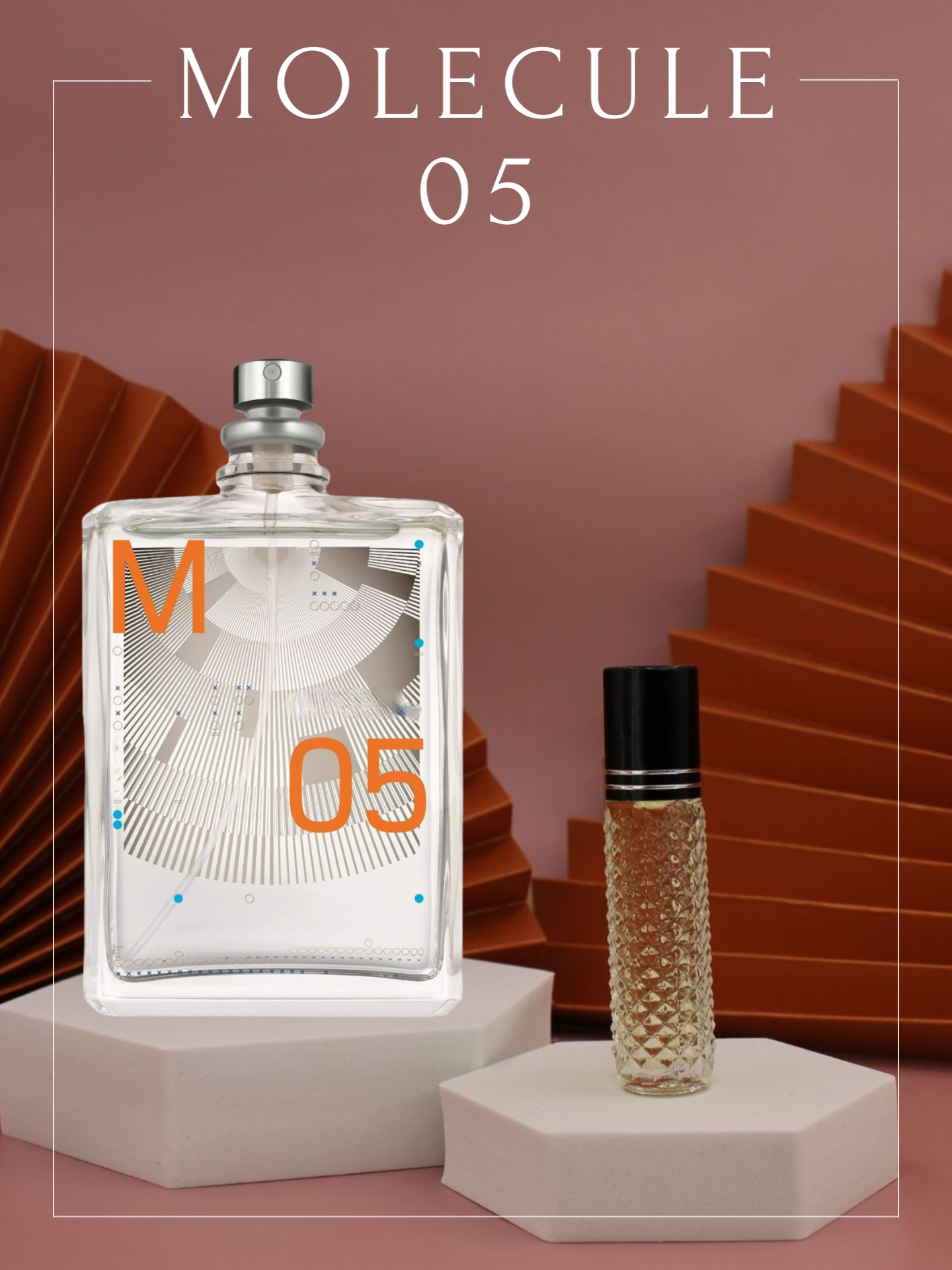 Духи масляные Molecule 05; Timeless Perfume; Молекула 05 роликовый флакон 8 мл