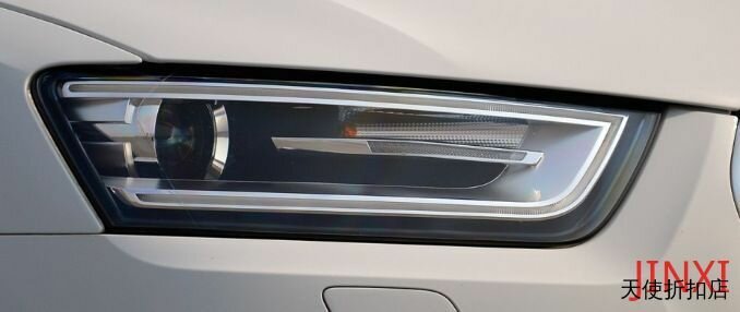 Стекло фары Audi Q3 2010-2015, 2 шт, оригинал, замена, для автомобиля