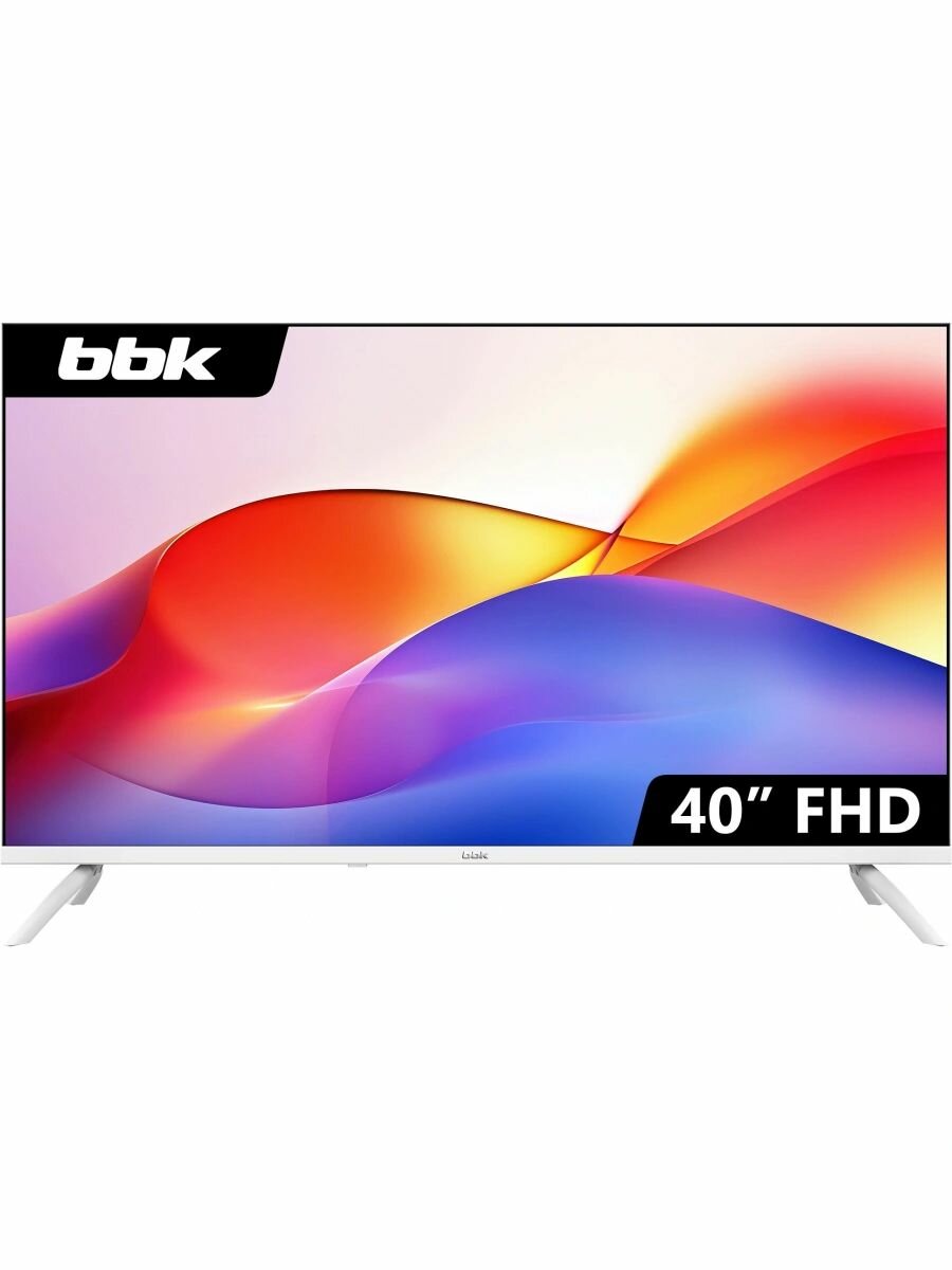 Телевизор LED BBK 40" 40LEM-1042/FTS2C (W) Frameless белый