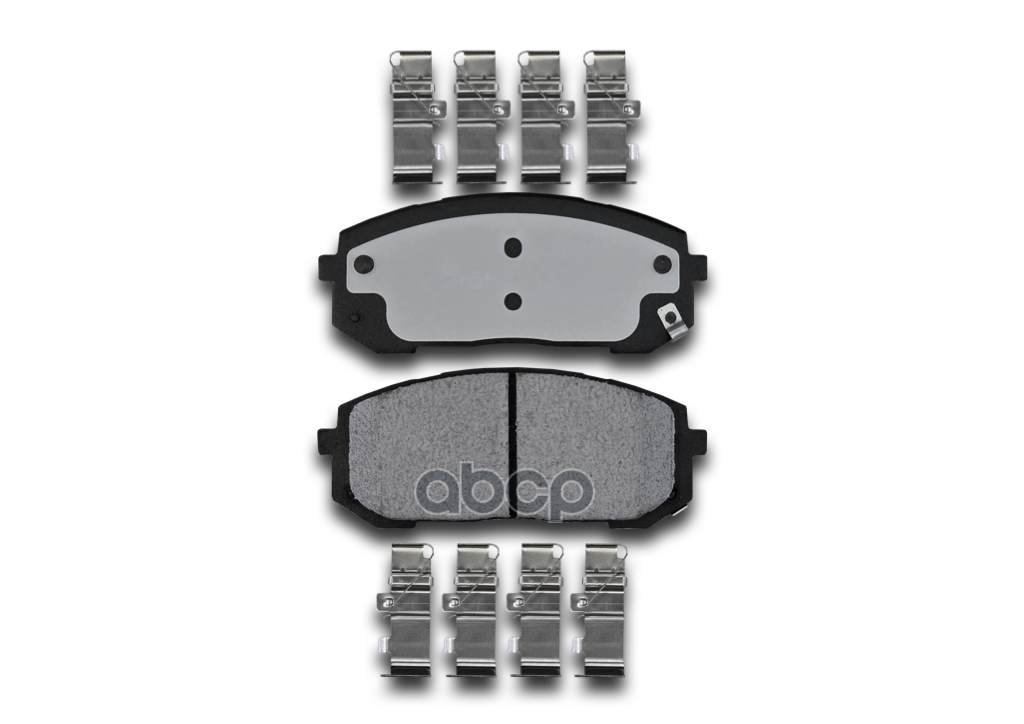 Тормозные колодки Gerat BPF186PG (передние) Low-metallic Gerat арт. BPF186PG