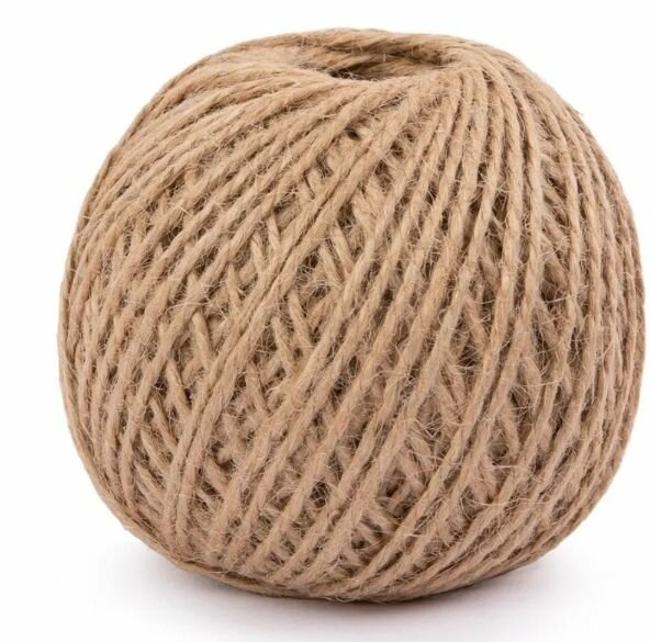 Шнур Шпагат джутовый ( в наборе 1 шт )