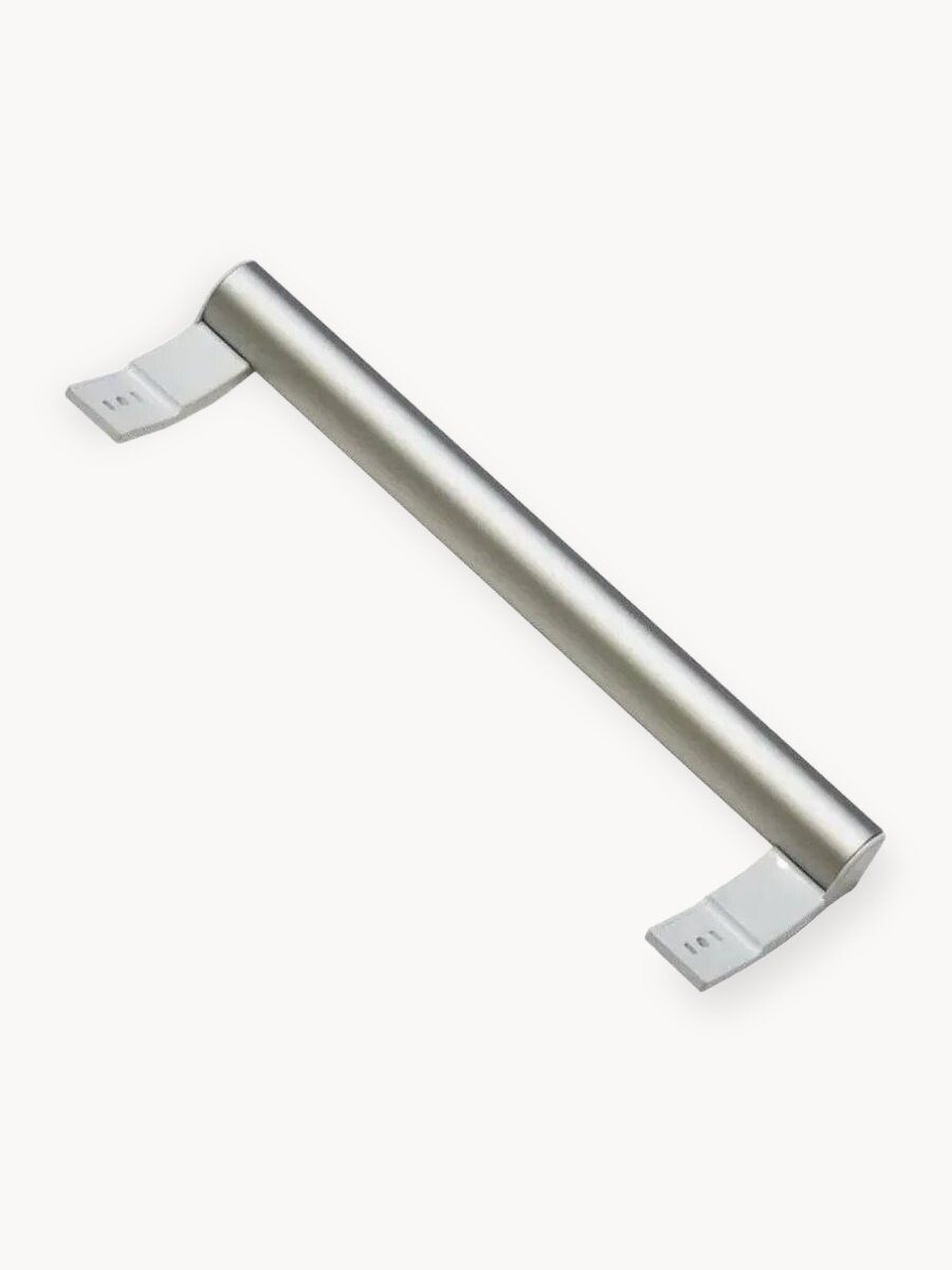 Ручка для двери холодильника "LG", универсальная, верхняя, пластик, серебристая