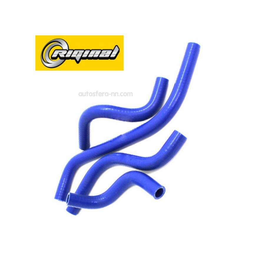 RIGINAL RG21088101200SIL Патрубки отопителя для а/м ВАЗ 2108-21099 (кт.4 шт.) силикон RIGINAL