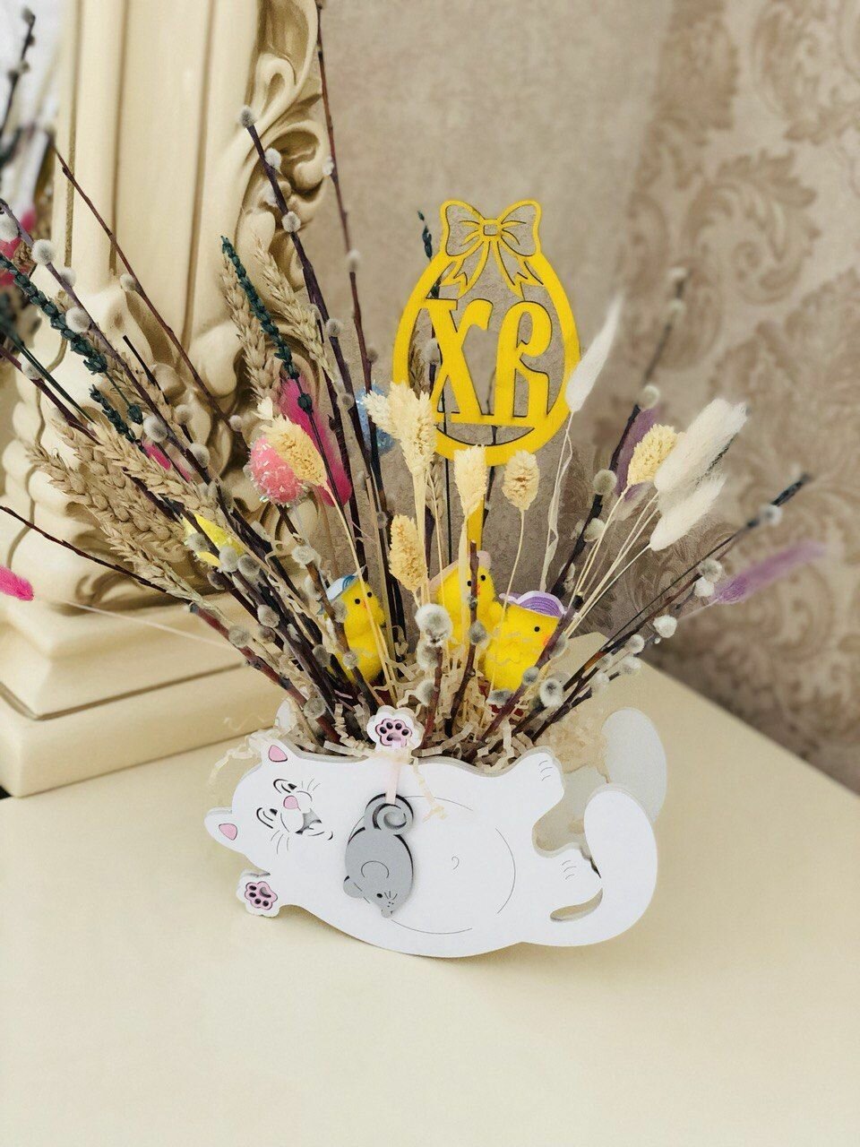 Сухоцветы / Пасхальный букет / Верба живая