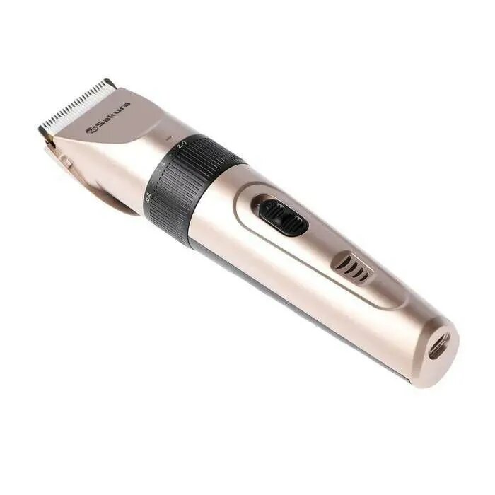 Машинка для стрижки волос Sakura SA-5180G, автономная, 210 мин, керамические лезвия