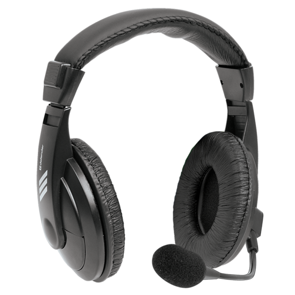 Гарнитура Defender Gryphon 750U чёрный, проводная