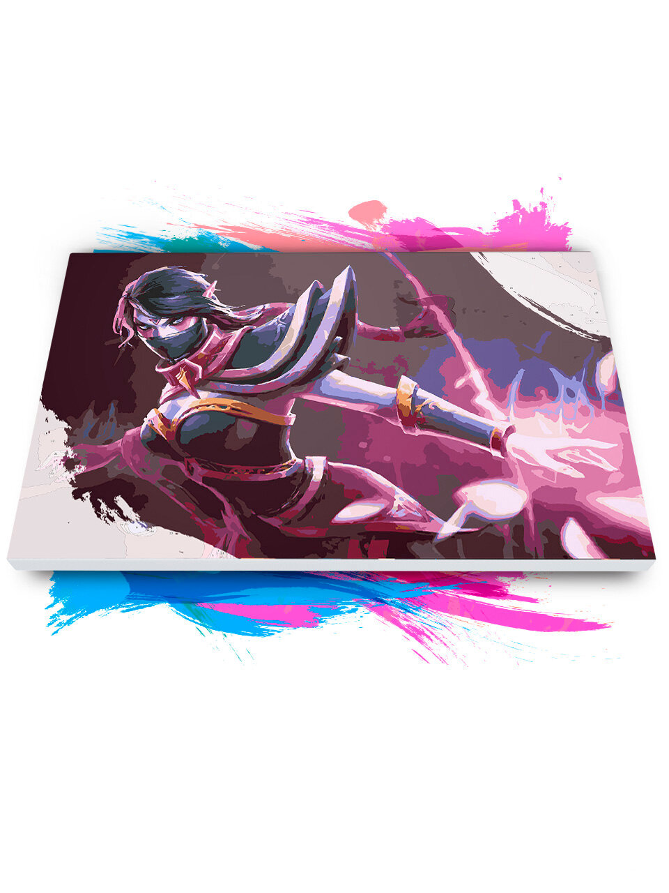 Картина по номерам на холсте Dota 2 - Templar Assassin Art, 50 х 80 см