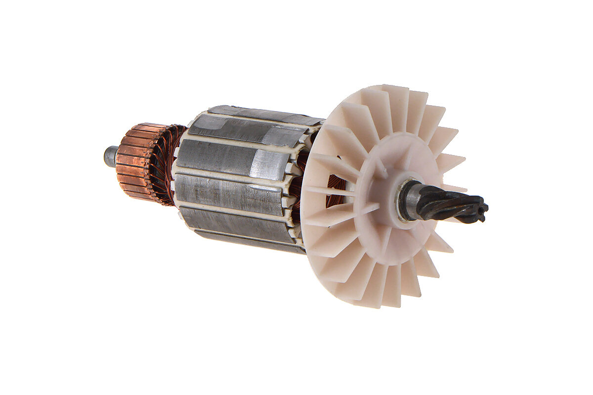 Ротор (Якорь) (L171xD48mm, 5 зубов, наклон влево) подходит для перфоратора ЗУБР ЗПВ-32-1250 ЭВК, ЗПМ-38-1100 ЭК