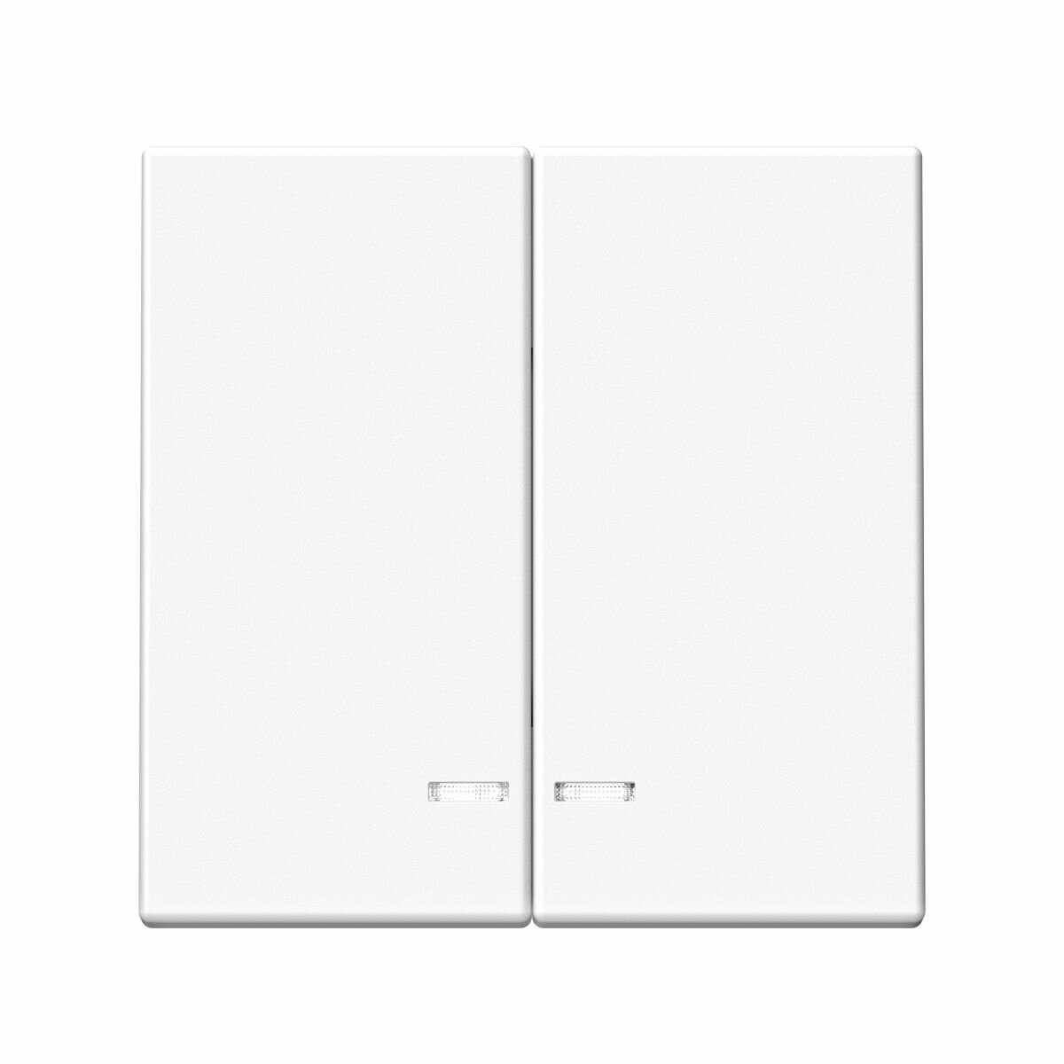 Systeme Electric ArtGallery Белый Выключатель 2-клавишный с подсветкой, сх.5а, 10АХ, механизм, 20шт.