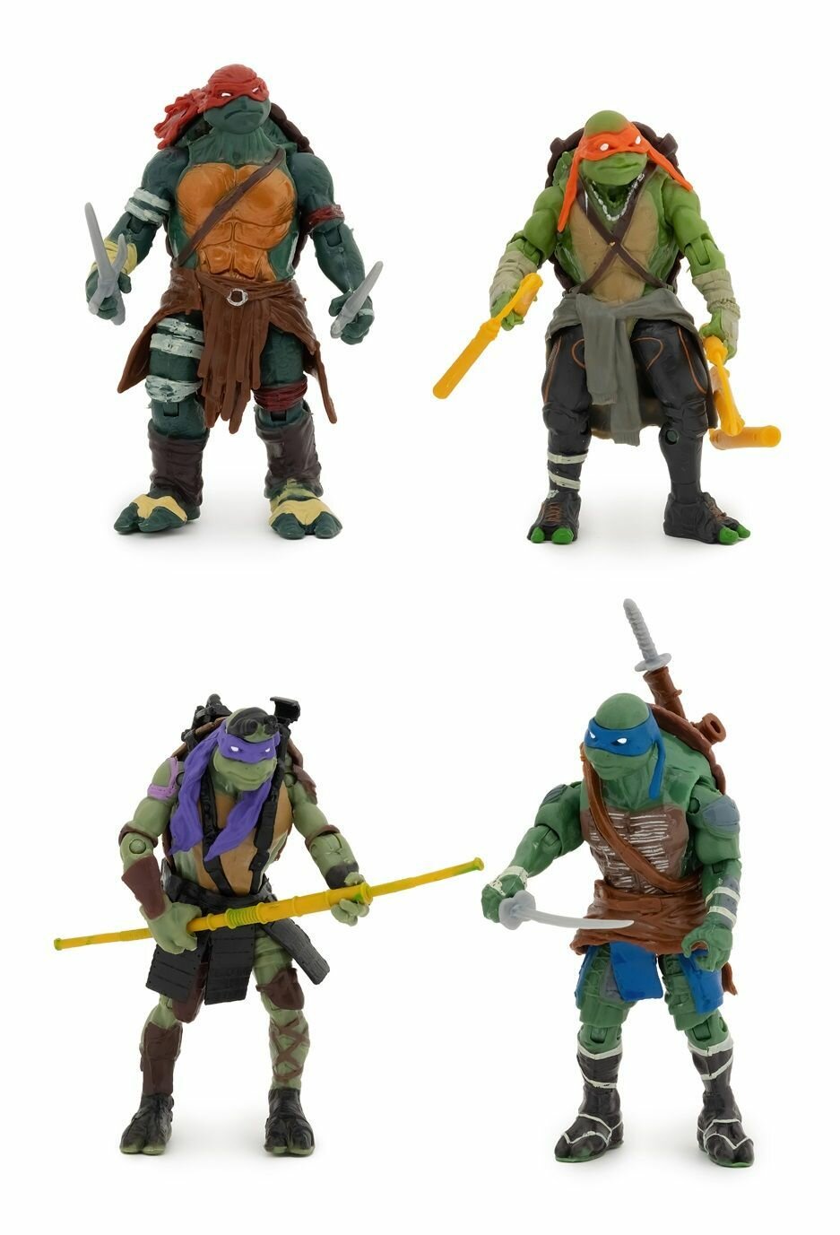 Набор фигурок игрушек Черепашки Ниндзя 4шт (12 см) set 2 от магазина PopCultura.Store