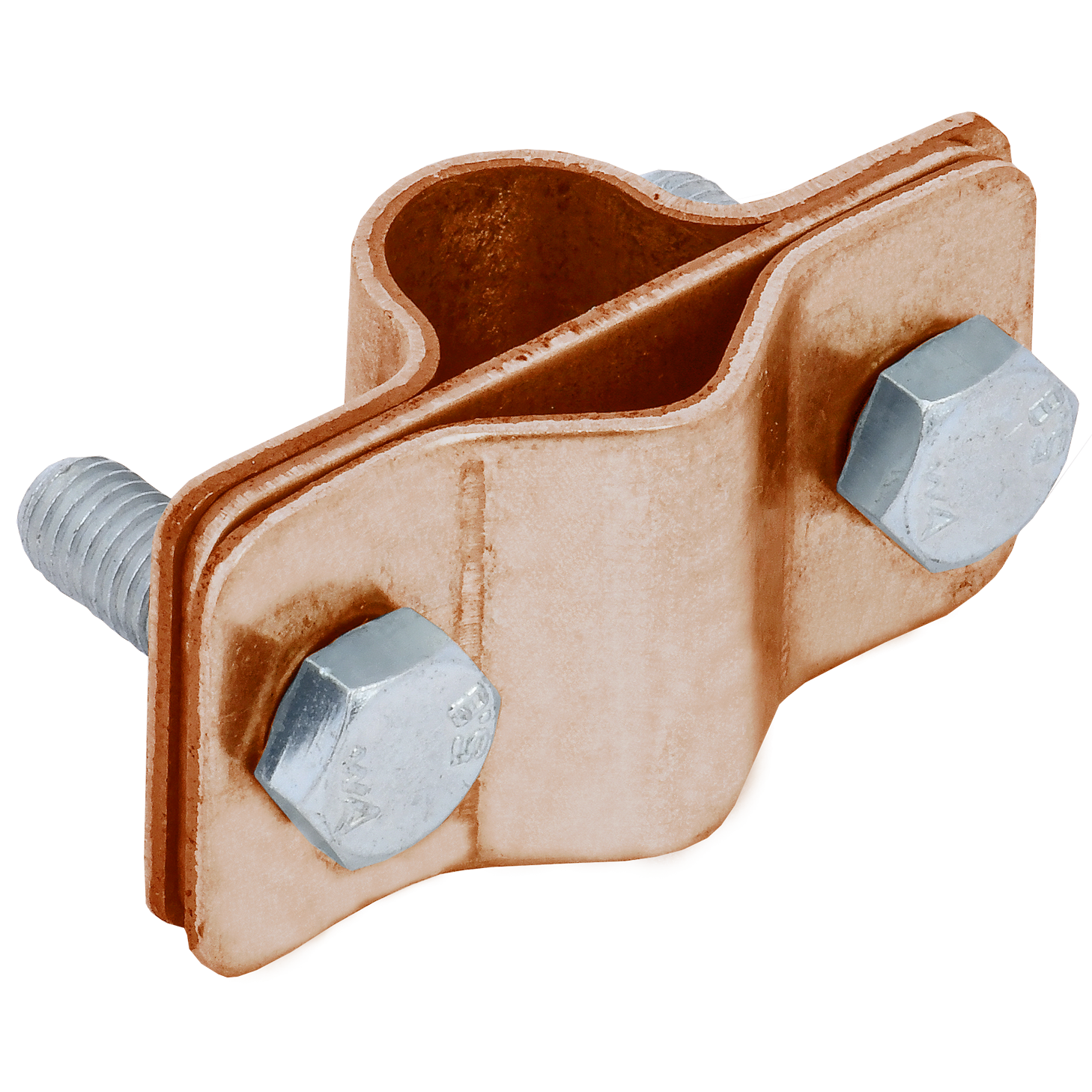 Зажим соединительный параллельный пруток-стержень медь, IEK ZCC94-50-1-18 (1 шт.)