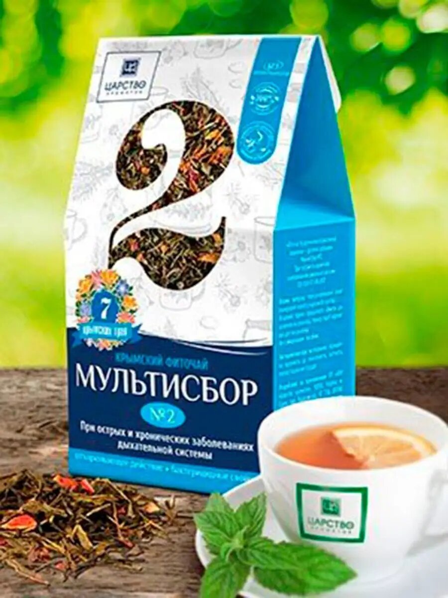 Мультисбор №2 (при хронических заболеваниях дыхательной сист