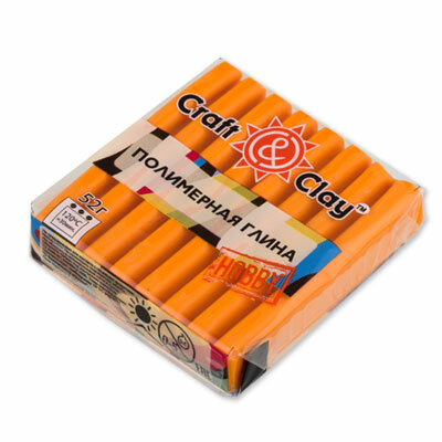 Полимерная глина "Craft&Clay" CCH 52 г 1007 оранжевый