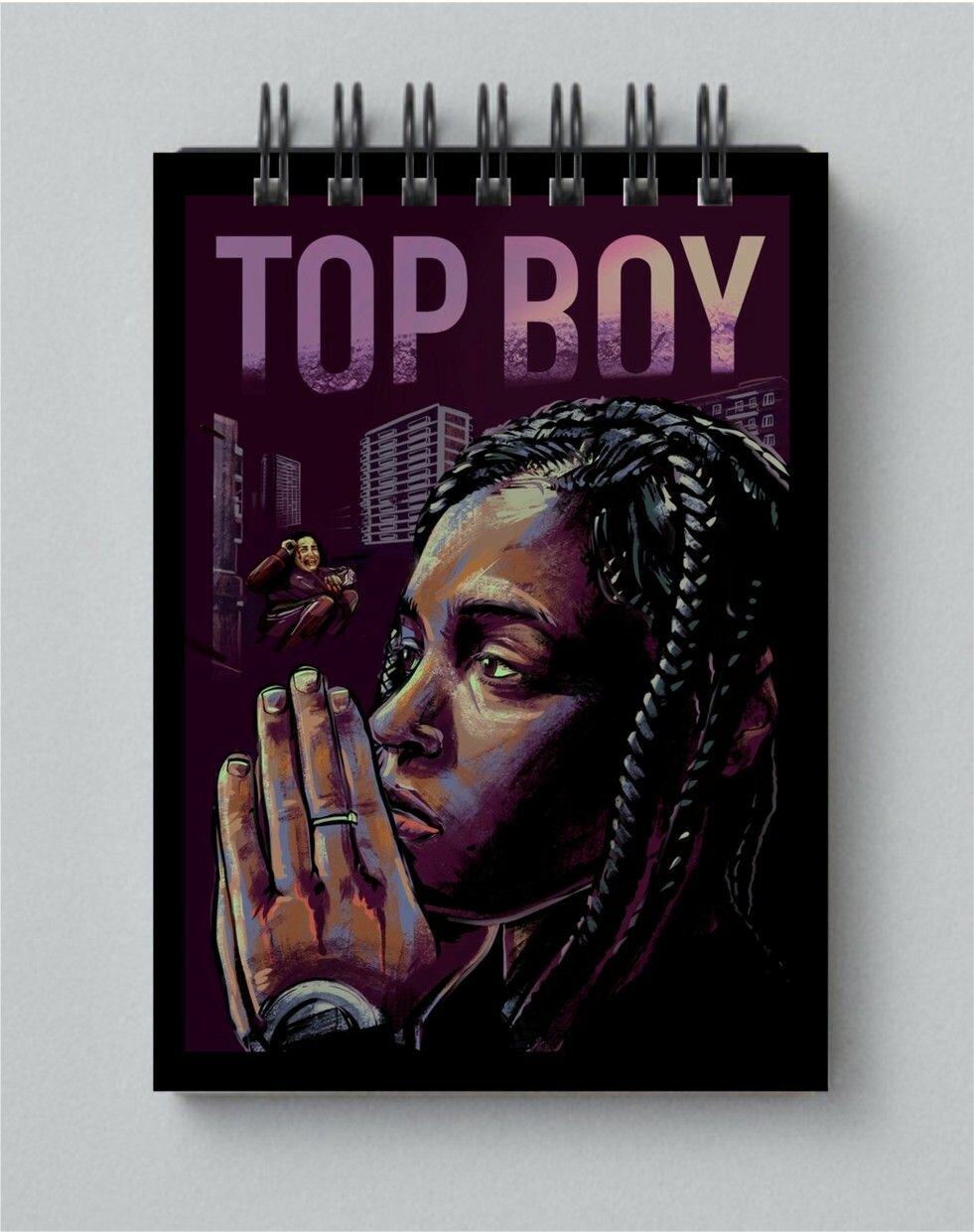 Блокнот Mewni-Shop для записей А4 "Главарь, Top Boy" - 0005