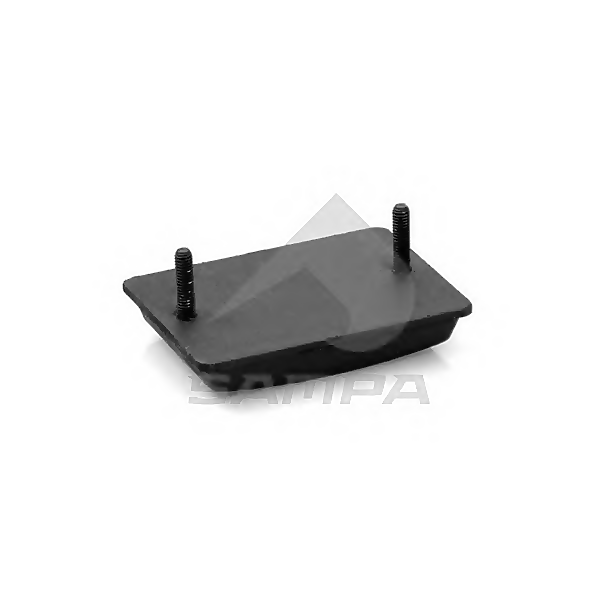 SAMPA 011.164 (011164_SA / 3753200844 / 6753250144) прокладка рессоры(рм)пластина 70x94x18.5 крепление 2 шпильки