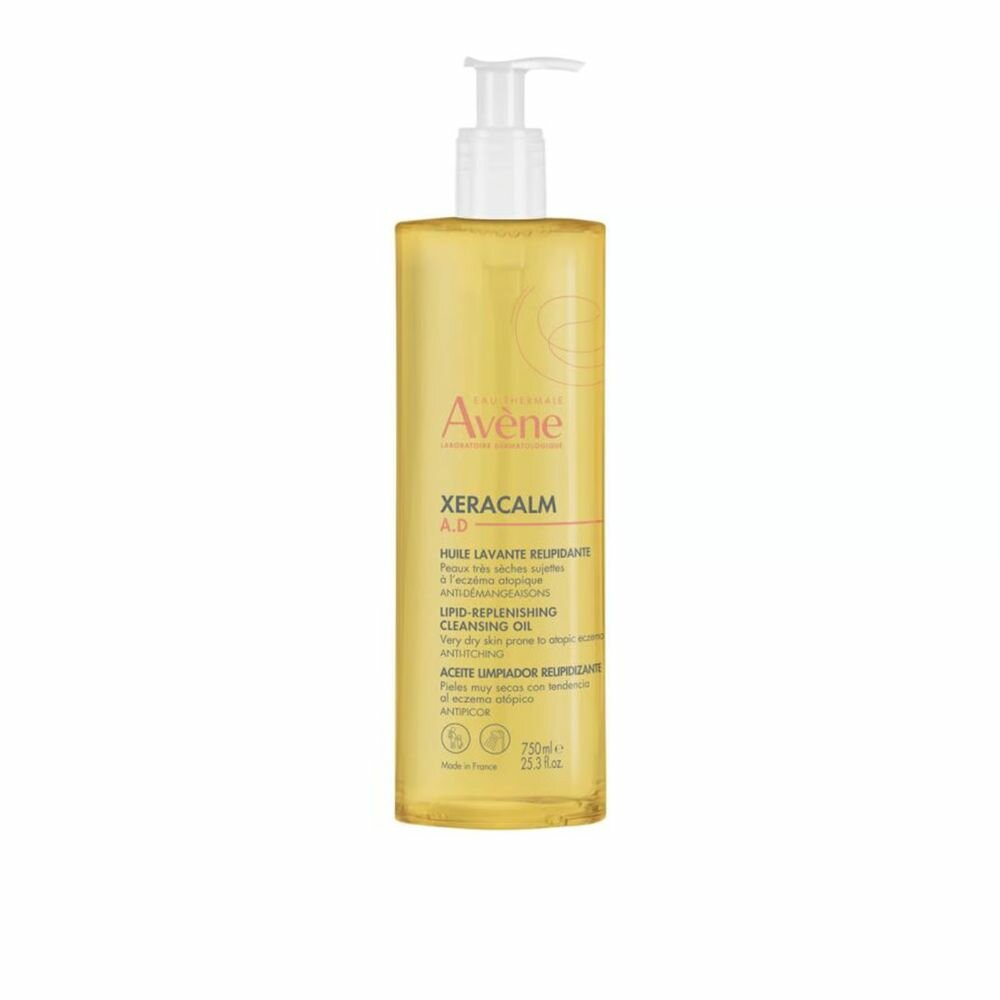 EAU THERMALE AVENE Очищающее масло для лица и тела Xeracalm A.D. Lipid-Replenishing Cleansing Oil (750 мл)