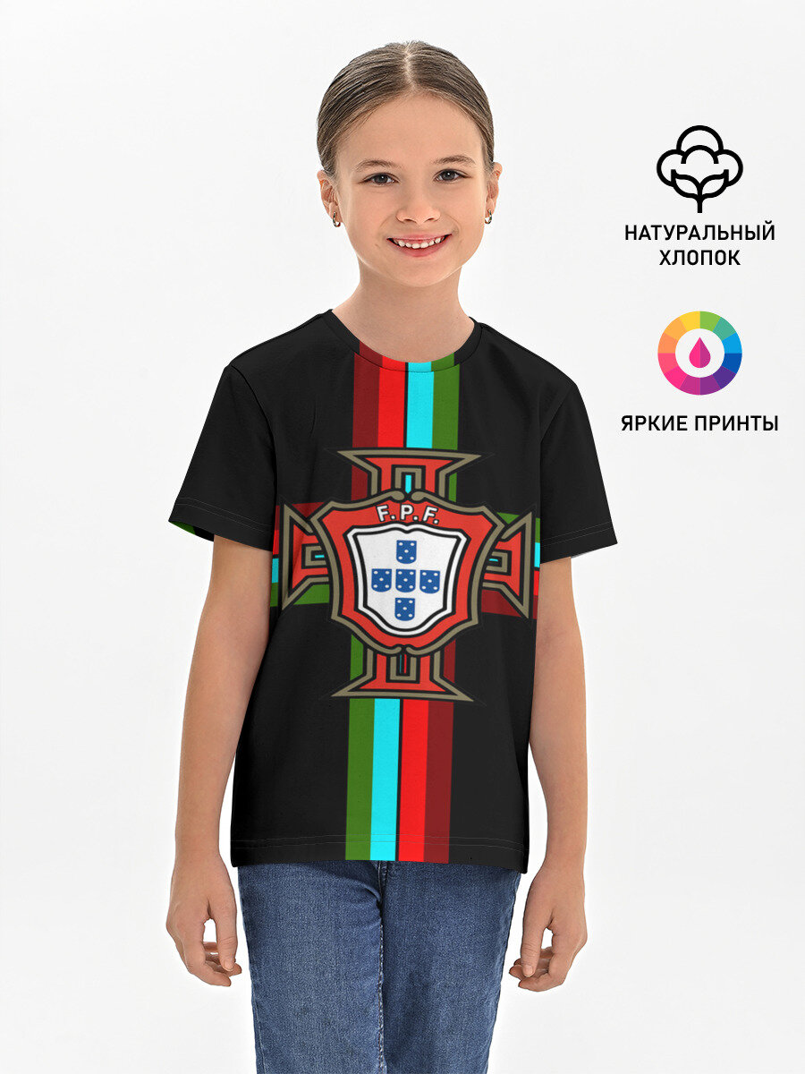 Футболка хлопковая детская Сборная Португалии