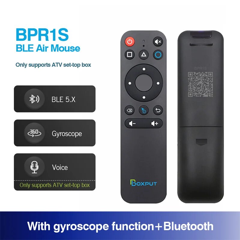 BOXPUT Беспроводной приемник BPR1 BPR1S Plus 2.4G для Android TV Box