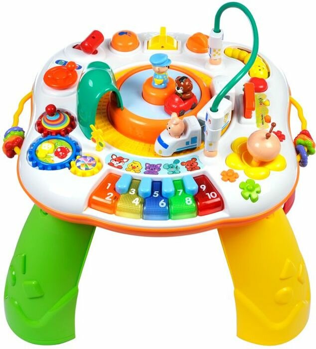 Функциональный обучающий игровой столик Мир приключений