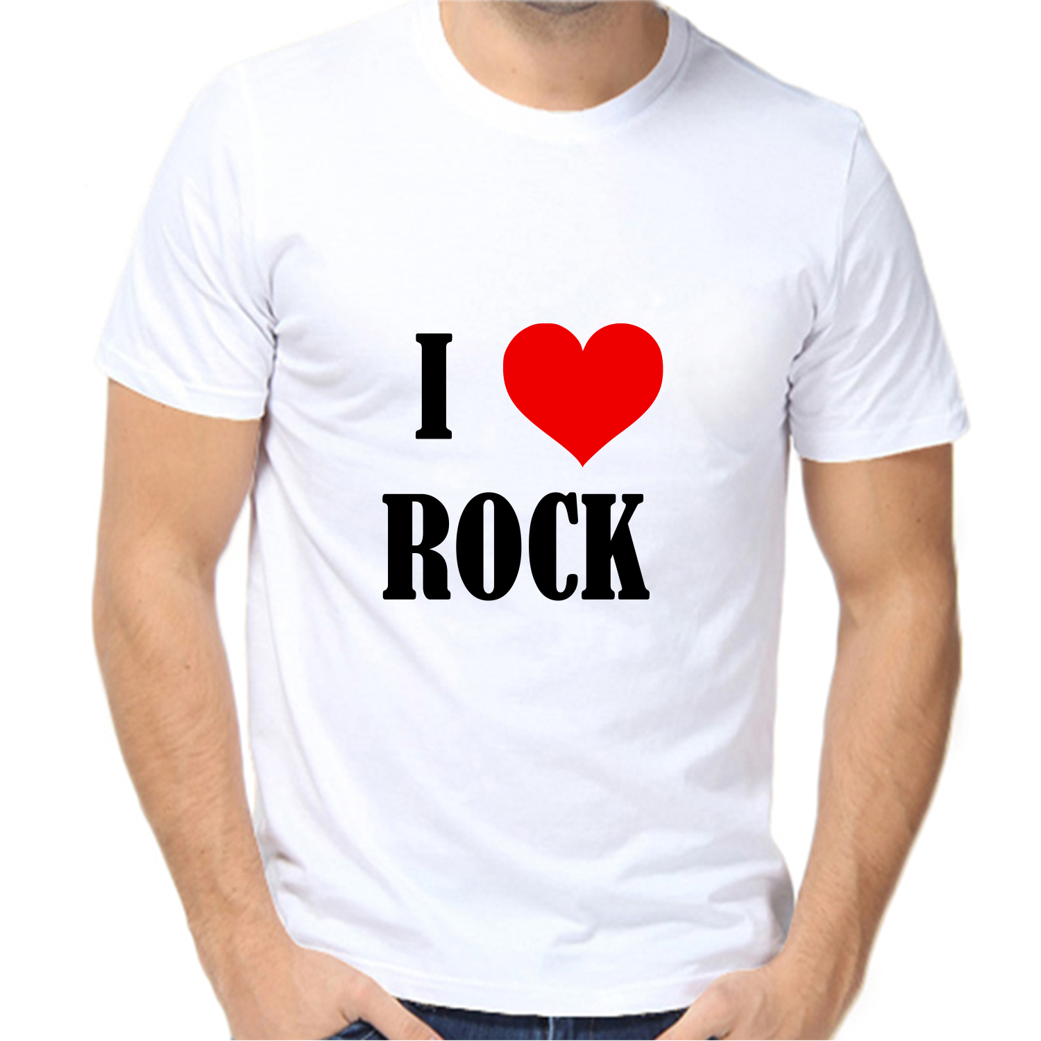 Футболка Я люблю Rock рок
