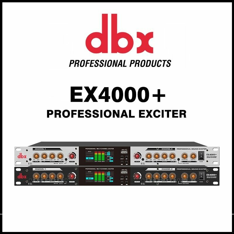 DBX-4000+Передний возбудитель для улучшения микрофона, оптимизированного качества звука