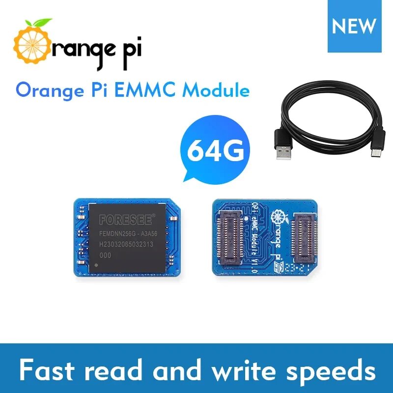 Orange Pi EMMC Модуль 64GB с кабелем