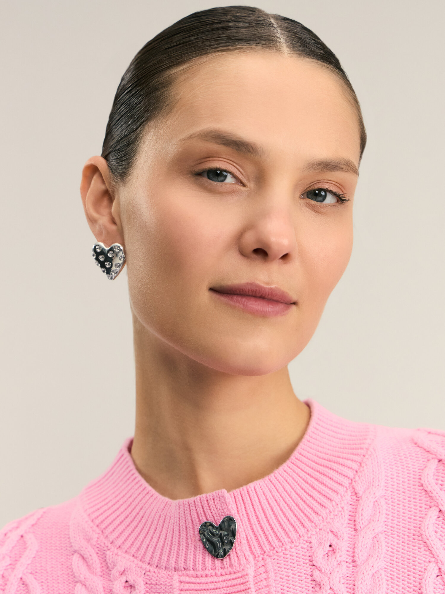 Серьги, стекло