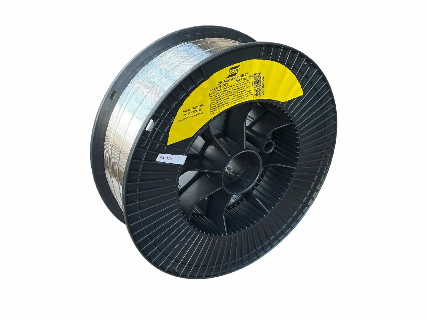 Проволока ESAB OK AlumaRod 18.22 ф 1,2 мм (7кг)