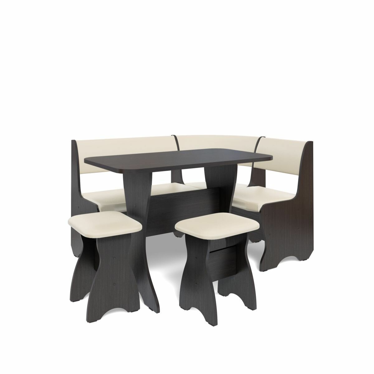 Кухонный уголок Таисия Венге/Б. Крем/Венге