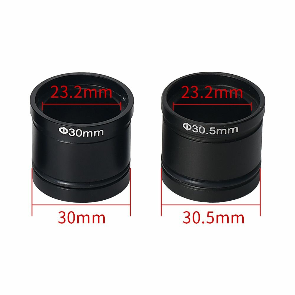 Тип-C USB2.0 5-мегапиксельная камера для микроскопа со встроенным 0,5-кратным окулярным адаптером, электронный цифровой окуляр с четким разрешением для стереобиологического микроскопа