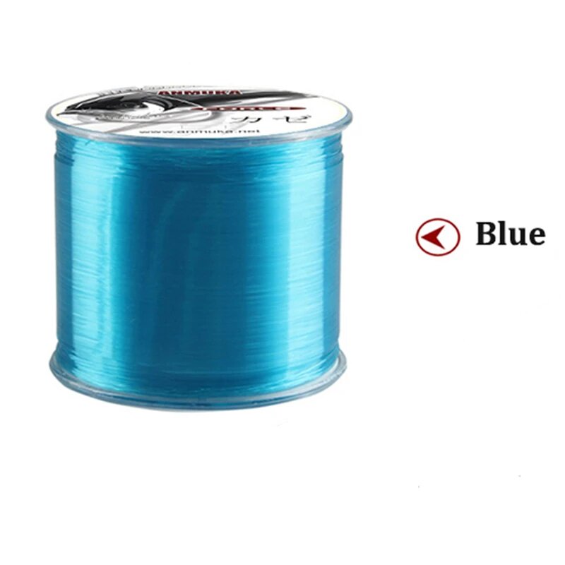 EARTHCORE Нейлоновая тонущая леска для рыбалки 500 м Синий, 2.0, Fish Line-005-Blue