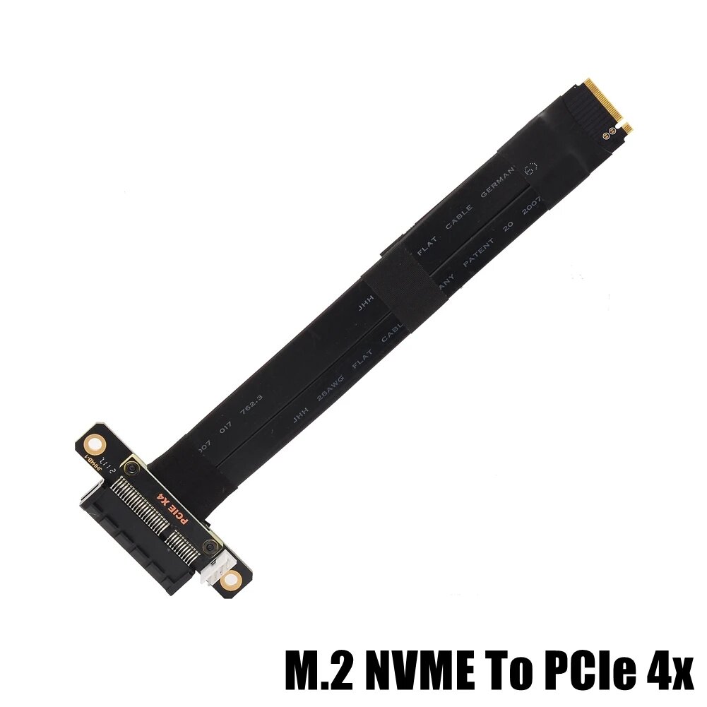 ADT-Link Адаптер PCI Express X4 M.2 NVMe 15cm, M4AB