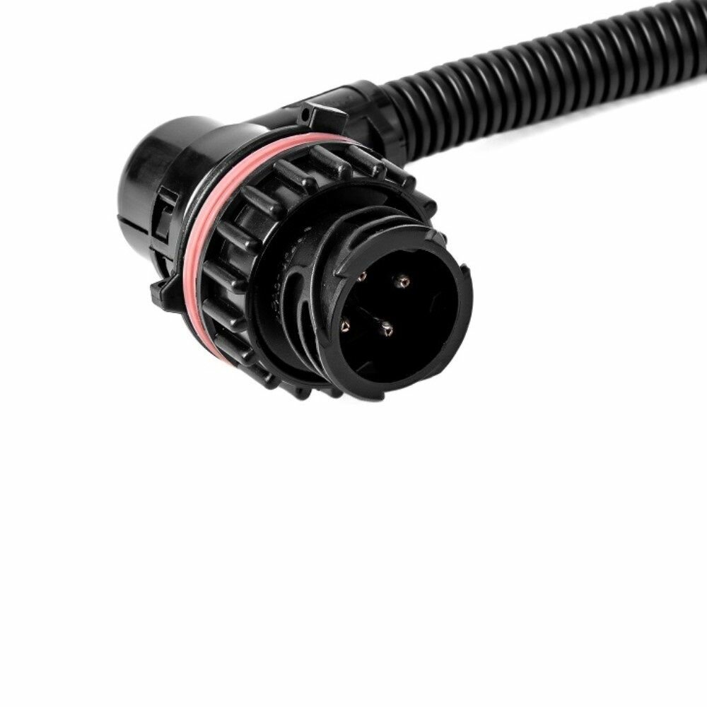 Разъем байонет CARGEN AX5232, 4 контакта, герметичный, штыревой контакт, черный