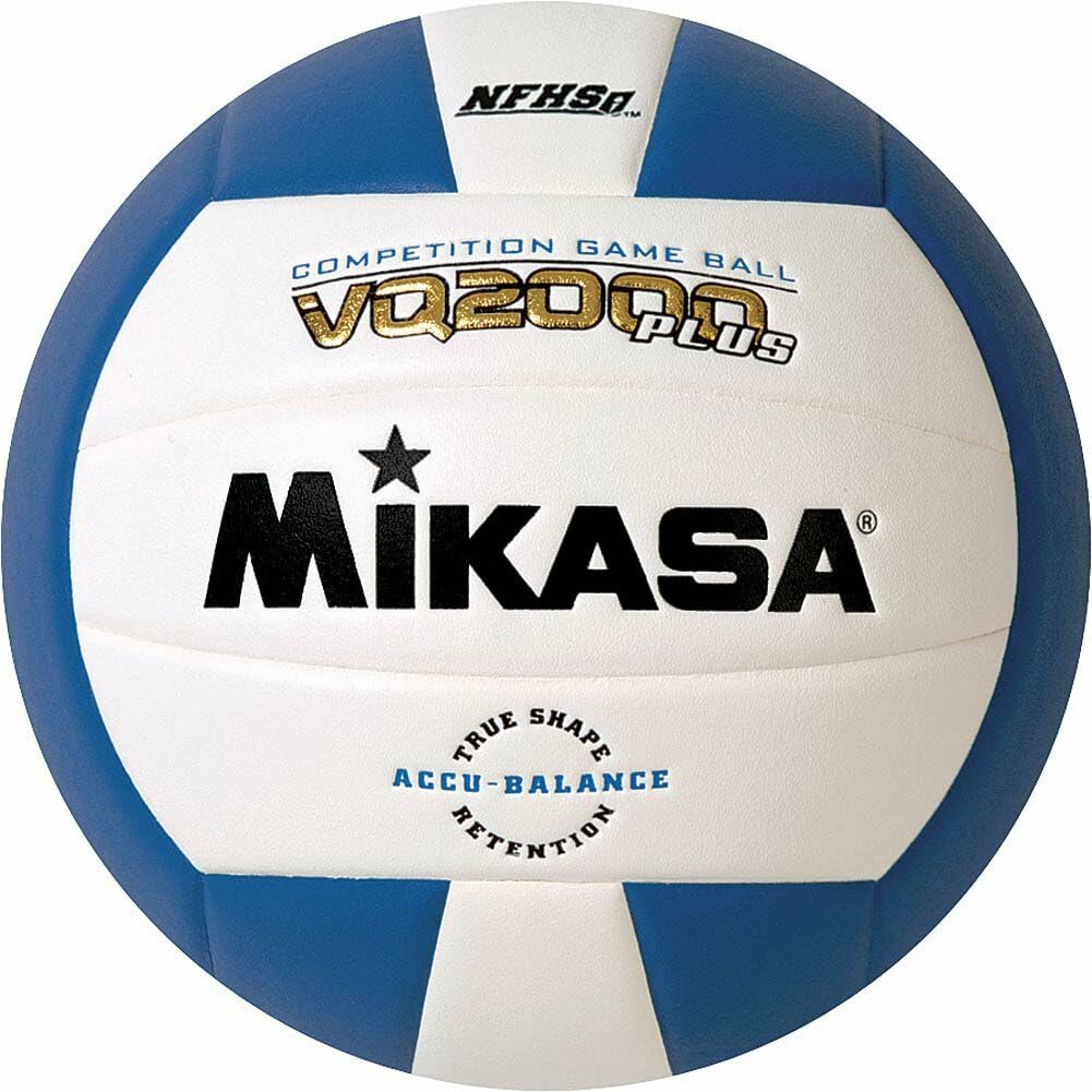 Мяч волейбольный тренировочный MIKASA VQ2000, Цвет: синий/белый