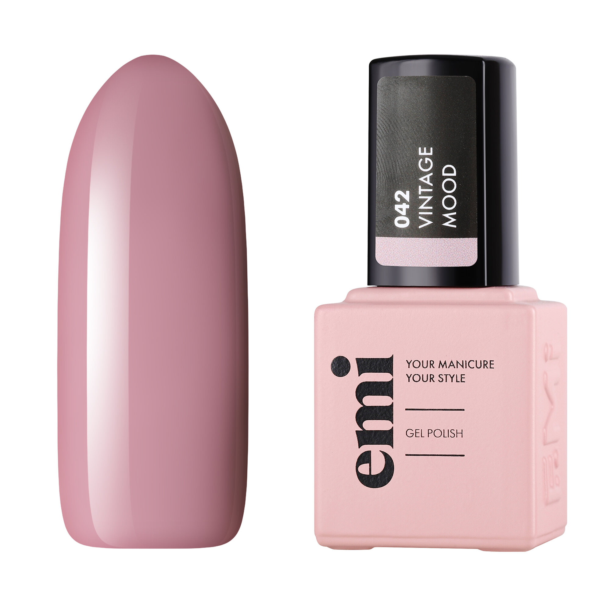 EMI, Гель-лак EMILac №042, Винтажное настроение, 9 мл