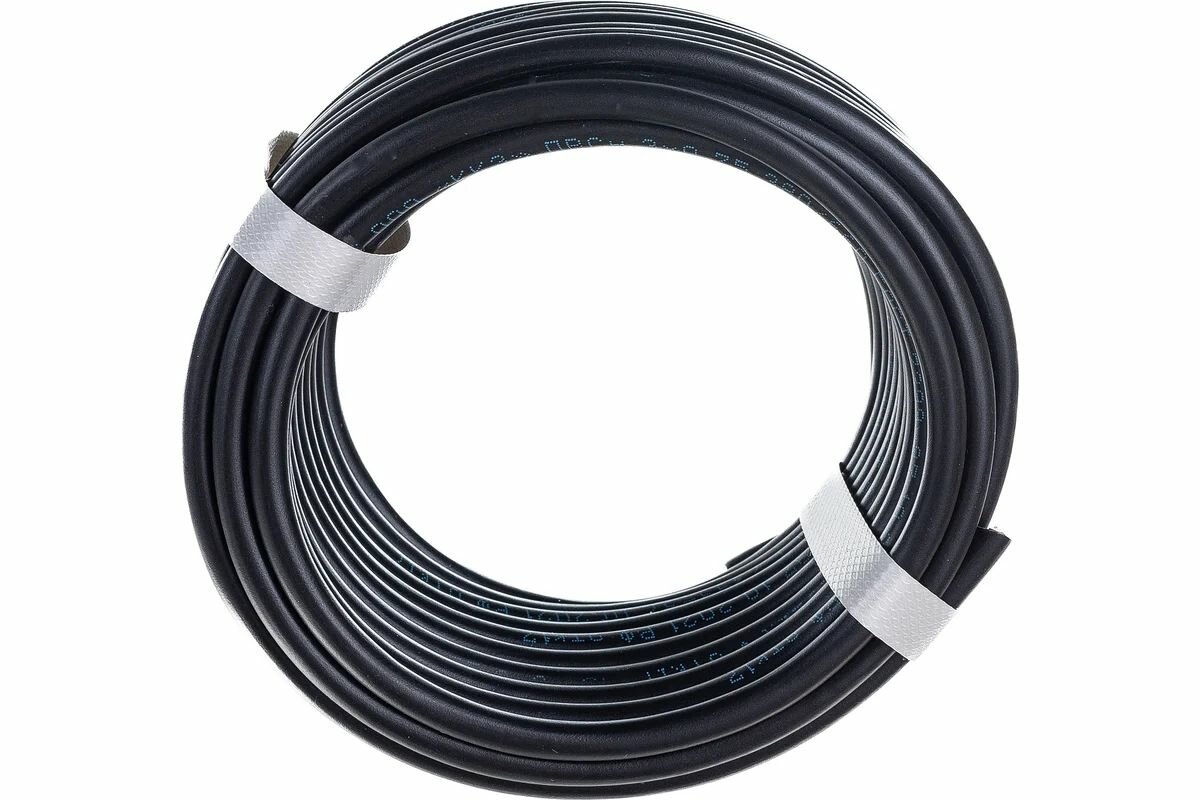 Провод ПВС REXANT 3x0,75 кв. мм черный 10 м ГОСТ 01-8043-10